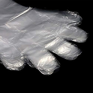 Disposable Long Gloves 35 Inch Length Transparent Veterinary Glove 50 Pcs Artificial Insemination Kit for Dogs Cattle Horse