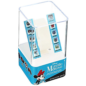 Accutime Kids Disney Minnie Mouse Pink Educational, Touchscreen Smart Watch Toy for Girls, Boys, Toddlers - Selfie Cam, Learning Games, Alarm, Calculator, Pedometer and More (Size: 40mm)