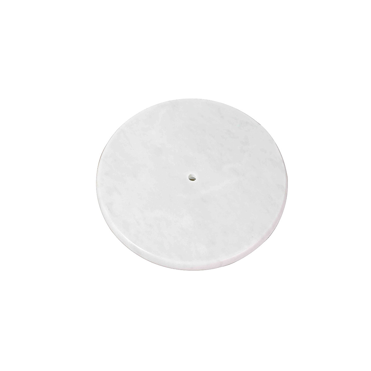 Homicoker Natural Marble Paper Towel Holder Polished, Natural Marble Upright Paper Holder Kitchen Towel Dispenser, Cloudy Grey Color