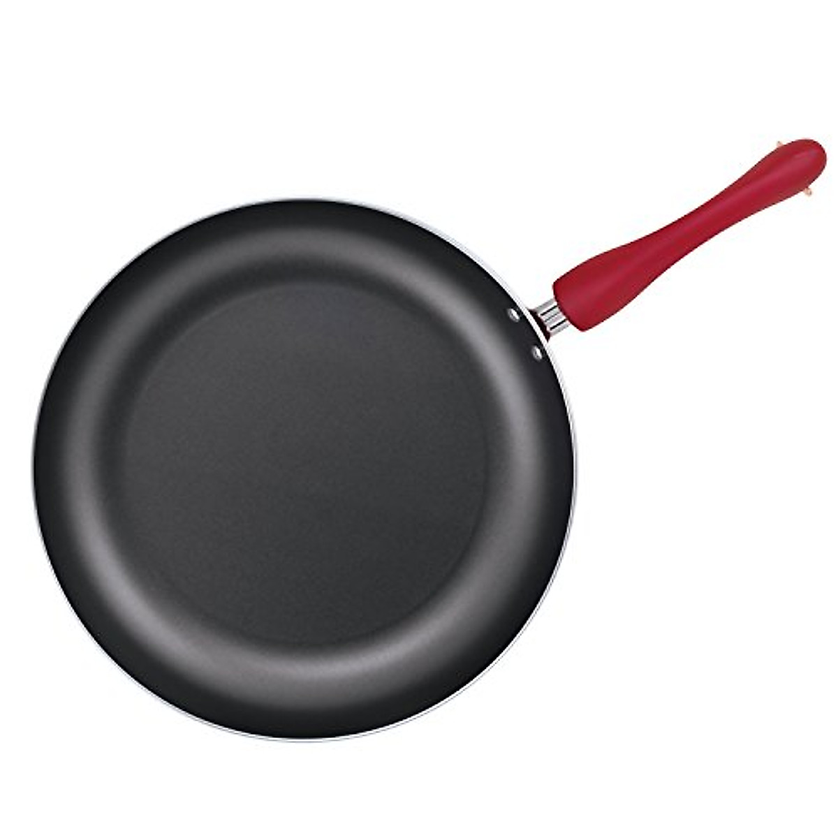 Paula Deen Signature Dishwasher Safe Nonstick Cookware Pots and Pans Set, 17 Piece, Red