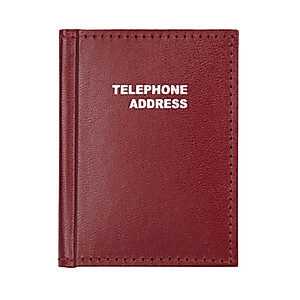 Office Depot Vinyl Small Pocket Telephone/Address Book, 3in. x 4, N20107728