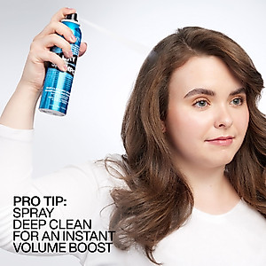 REDKEN Dry Shampoo, Instantly Refreshes Hair and Absorbs Oil Between Washes, For All Hair Types, Deep Clean, 91 g