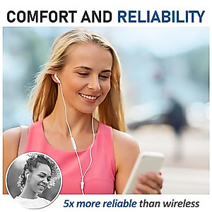 LUDOS FEROX USB C Headphones, 5 Years Warranty, USB-C Earbuds for Samsung Galaxy S23 Ultra S22 S21 FE S20 Z Flip 3 Fold 4 A53 A54, USB Type C Earphones for iPad Pro Pixel 6 6a 7 OnePlus 9 8