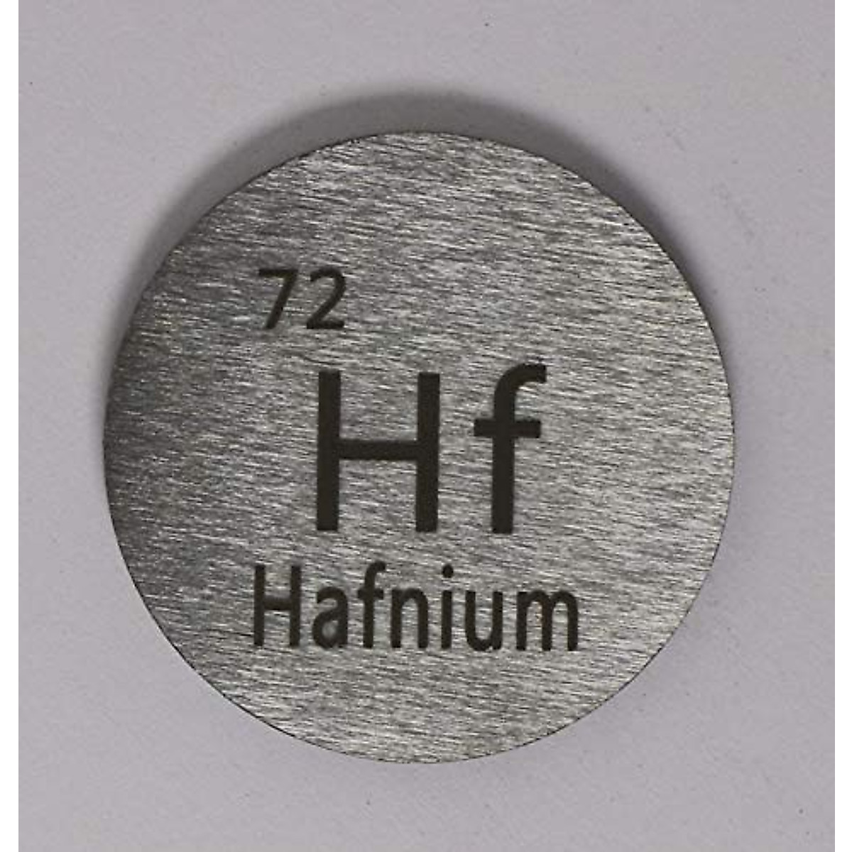 Hafnium (Hf) 24.26mm Metal Disc for Collection or Experiments