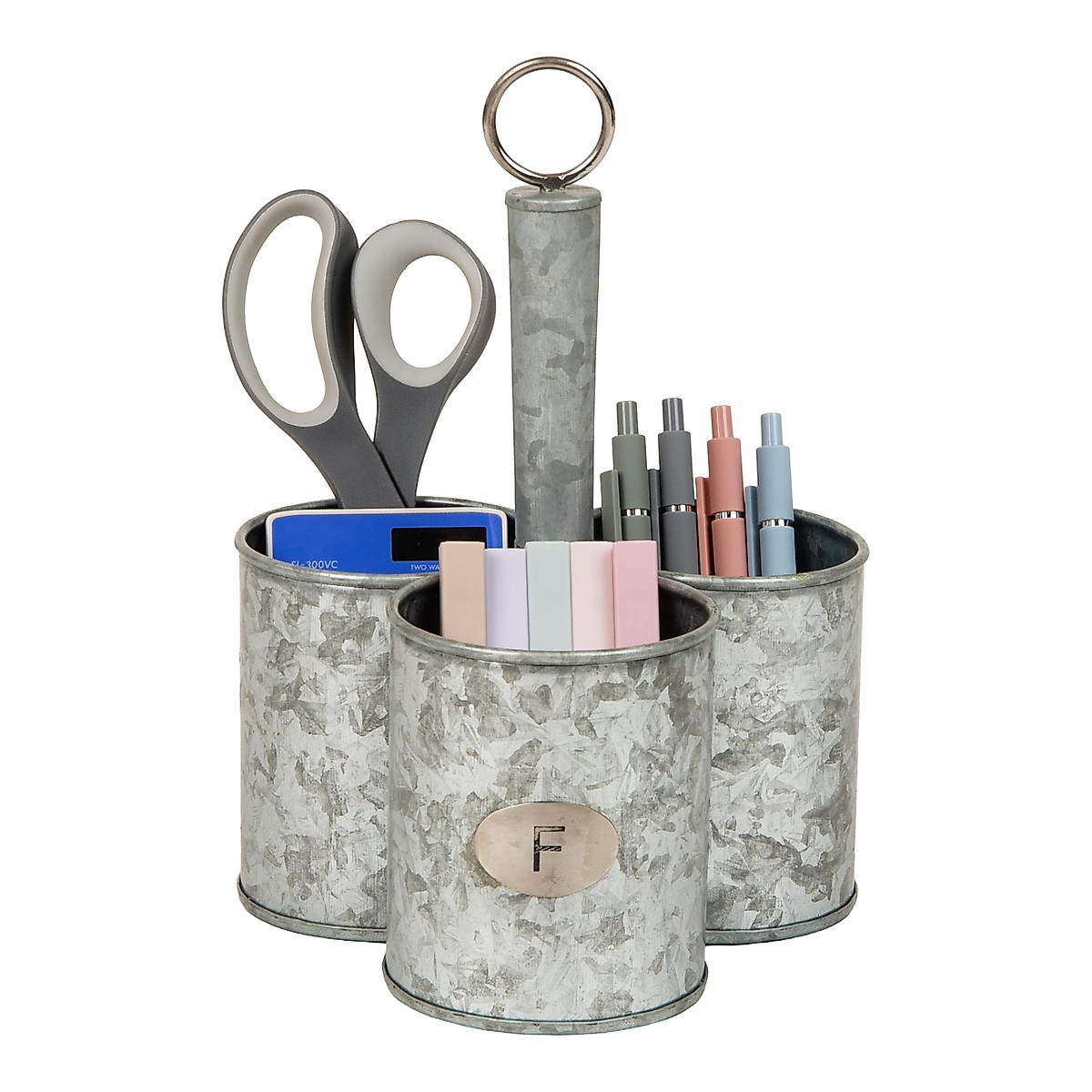 Mind Reader , Cutlery, Silverware Organizer, Utensil Caddy, Multi-Purpose Holder, One Size, Silver Metal