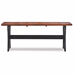 Linon Jackie Solid Wood 3 Piece Conversation Indoor Kitchen Corner Breakfast Dining Nook Set in Black