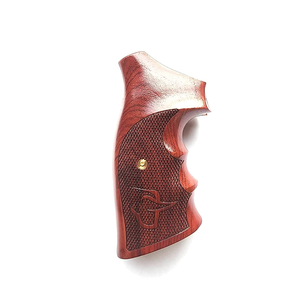 BMPL Hardwood Open Back Luxury Laser Grips Compatible with Taurus Medium/Large Frame.357 M44, 65, 66, 80, 82, 83, 96, 431, 441, 607, 608, 669 Revolver Handmade Handcraft