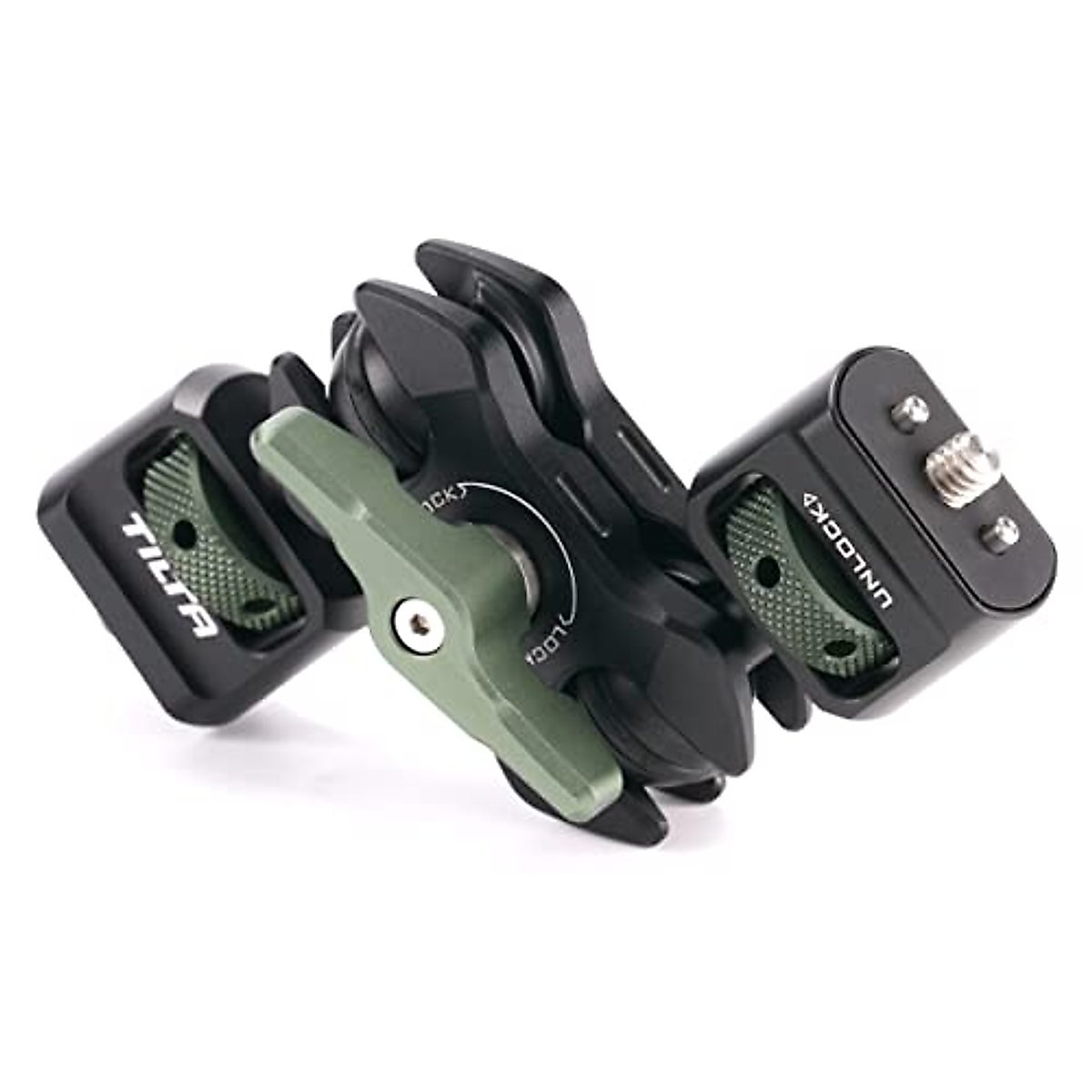 Tilta Mini Articulating Arm | Mount Camera Accessories with 1/4"-20 to 1/4"-20 (with Locating Pins) Connectors (Others Available Separately) | TA-MAA