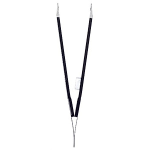 Tweezers destination diagonal type of green bell surprise (Black) GT-222