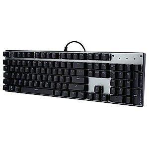 Demeras Keyboard Replacement Computer Accessory Comfortable Mechanical Keyboard Durable Rugged Stable Gaming Keyboard 04 Key Keyboard for Laptop for PC for Gaming