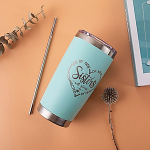 ELEMENU Sisters Gifts from Sister, Sister Birthday Gifts from Sister, Christmas, Birthday, Mothers Day, Valentines Day, Gifts for Sister/Sister in Law, Sister Birthday Gift Basket ideas