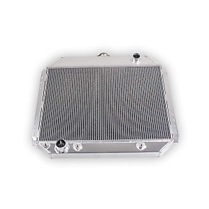 LUXERAD Full Aluminum Radiator for 1966-1979 67 68 69 70 71 72 73 74 75 76 77 78 Ford F100 F150 F250 F350 V8 Radiator