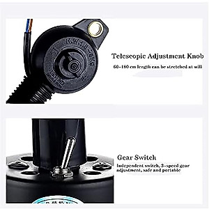 LINKANRUO Food Heat Lamp Food Warmer, Buffets Restaurants Kitchen Light Portable Food Warmer, Hanging Food Warmer Lamp, Retractable Barbecue Chandelier, for Restaurant Warmer Food Service Lamps