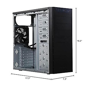 Antec VSK4000E-U3_US Black SGCC Steel ATX Mid Tower Computer Case