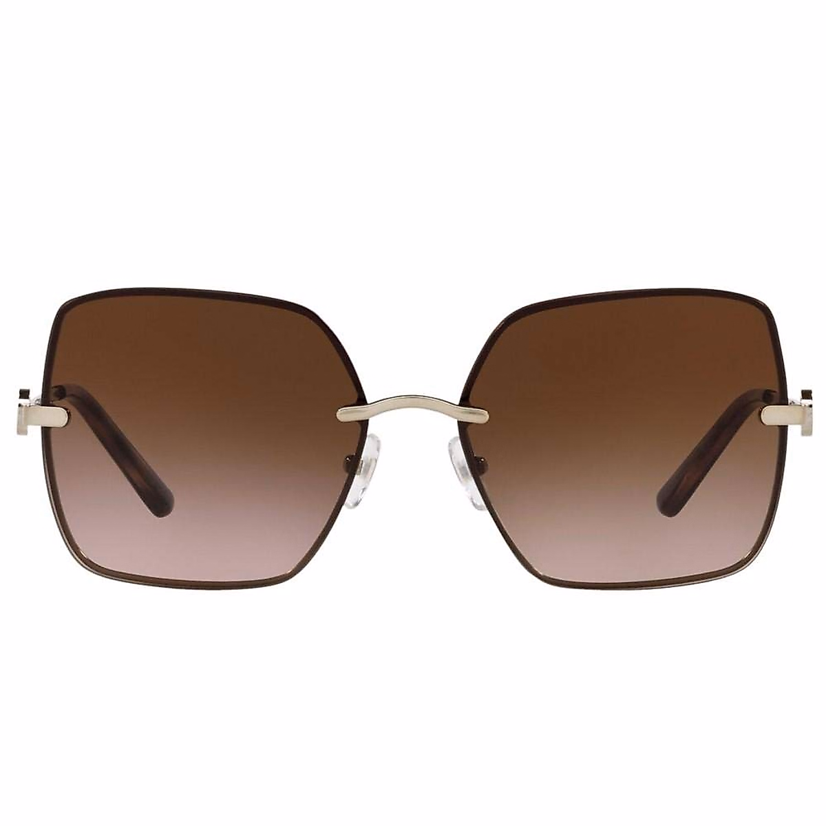 Tory Burch TY6080 Women's Sunglasses Gold/Dark Brown Gradient 58