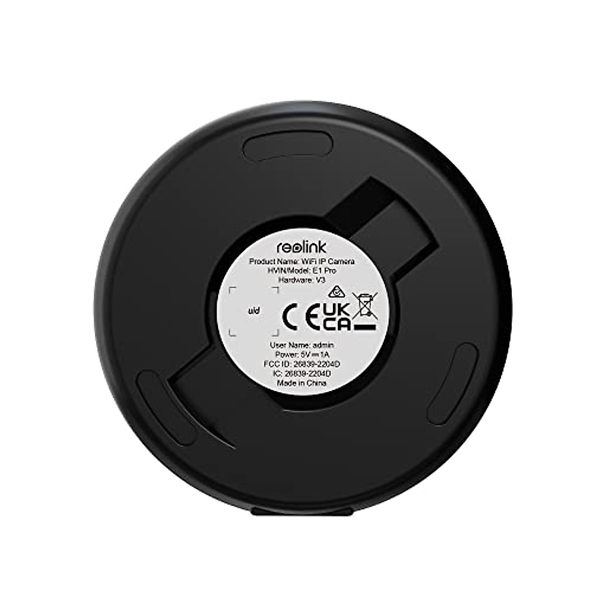 REOLINK E1 Pro 4MP HD Plug-in Home Security Indoor Camera with 2.4/5 GHz Wi-Fi, Auto Tracking, Smart Person/Pet Detection, Multiple Storage Options, Ideal for Baby Monitor/ Pet Camera/Elderly