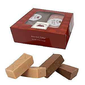 Uncle Butch's Fudge Custom Box - Creamy and Smooth Fudge Sampler - Choose Any 2 Flavors of Delicious & Decadent Fudge - 16oz Total (1 Pack)