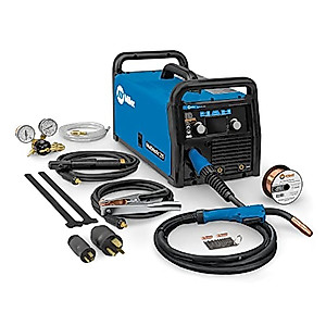 Miller Multimatic 215 Welder, Multiprocess Welder for 120/240-Volt Power Sources