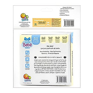 Olá, Bebê! Um livrinho Contraste de Banho: Meus Momentos