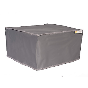 The Perfect Dust Cover LLC The Perfect Dust Cover, Silver Gray Vinyl Cover for Epson EcoTank ET-15000 All-in-One Supertank Printer, Anti Static and Waterproof, Dimensions 19.6''W x 14.1''D x 9.6''H