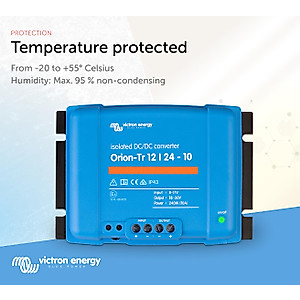 Victron Energy Orion-Tr IP43 12/24-Volt 10 amp 240-Watt Isolated DC-DC Converter