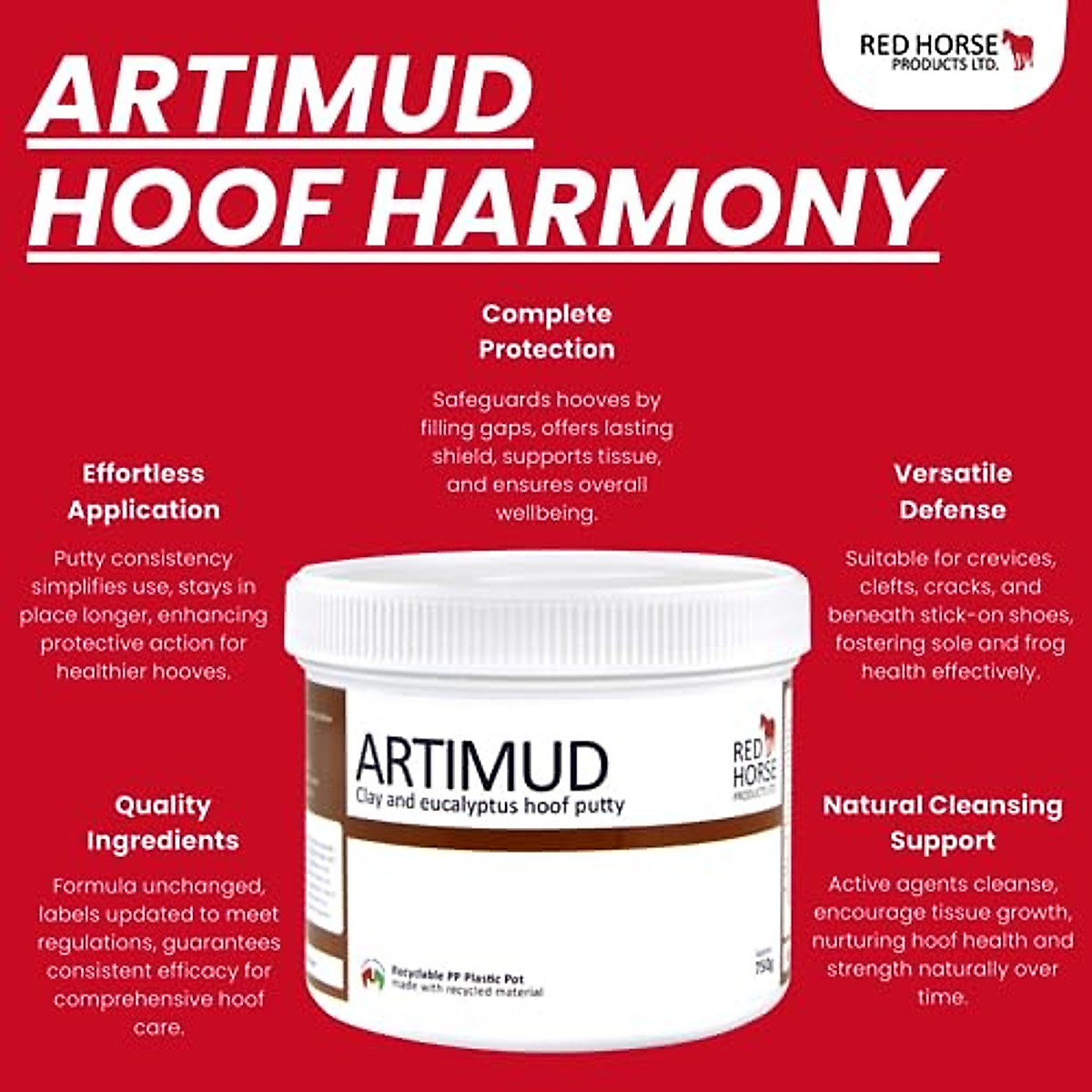 Artimud Hoof Clay 750g (500ml)