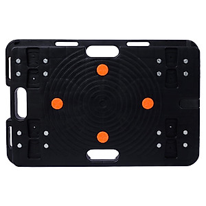 2Pcs Moving Dolly, Heavy Duty Furniture Rolling Mover, Interlocking Moving Dolly with 4 Wheels for Couch Boxes Heavy Items, 23.6 x 15.7 inch 330 Lbs Capacity Each Count