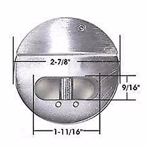 Master Lock Hidden Shackle (2) Keyed Alike Padlocks 6271NKA-2 w/ BumpStop