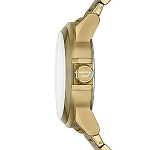 Diesel D-48 Three-Hand Watch Gold One Size
