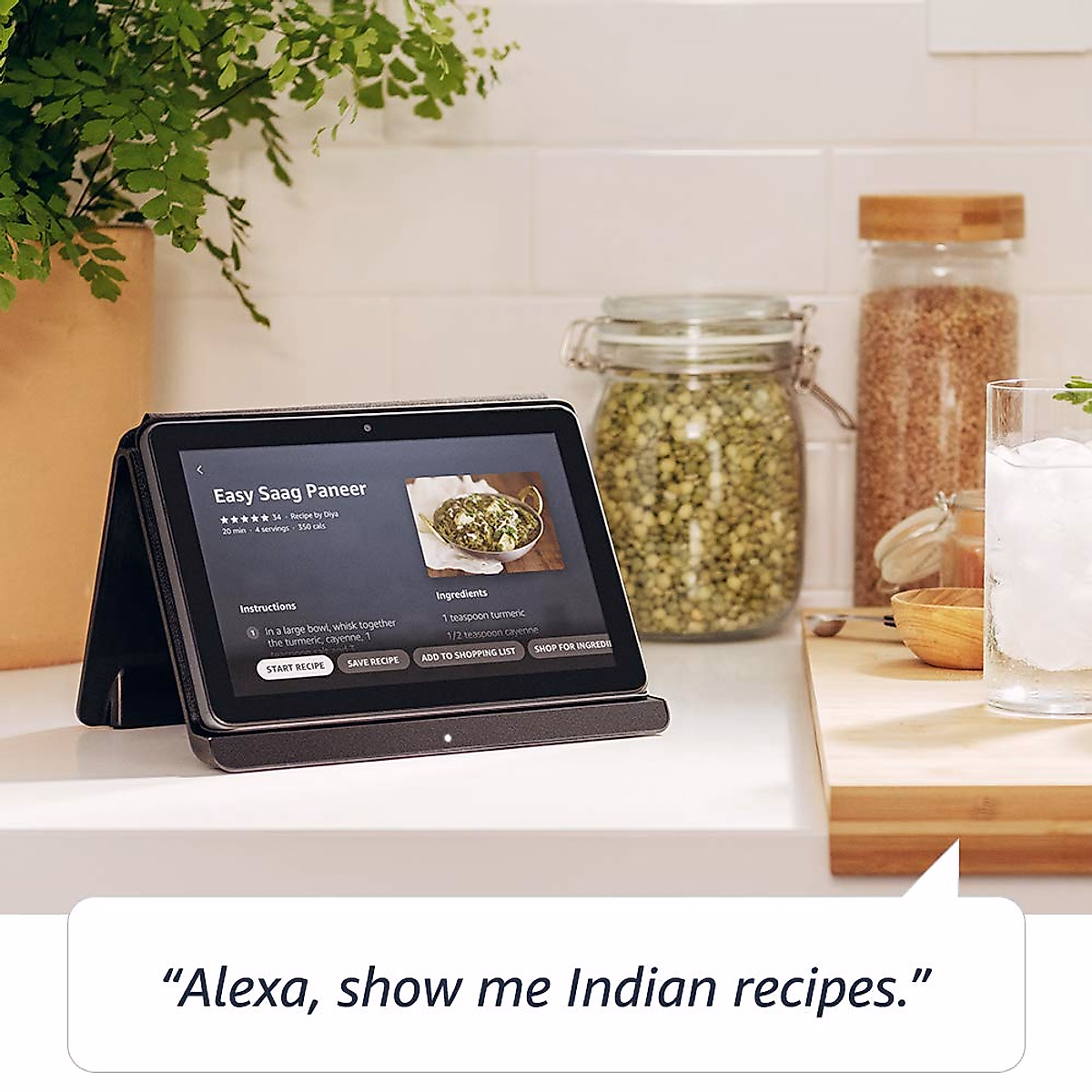 Fire HD 8 Plus tablet, HD display, 32 GB, our best 8" tablet for portable entertainment, Slate, without lockscreen ads + Made for Amazon, Wireless Charging Dock