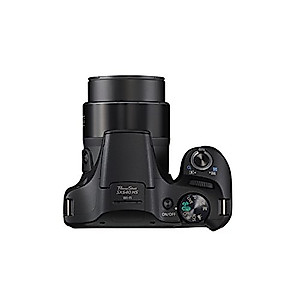 Canon PowerShot SX540 Digital Camera w/ 50x Optical Zoom - Wi-Fi & NFC Enabled (Black), 1-1067C001