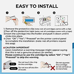 Penguin Remanufactured Ink Cartridge Replacement for Epson 99 & 98 Used for Artisan 835 725 710 800 All-in-One Printer 7 Pack (2 Black 1 Cyan 1 Magenta 1 Yellow 1Light Cyan 1 Light Magenta) Combo Pack