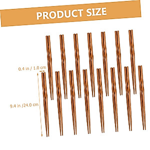 HANABASS 75 Pairs Chopsticks Saibashi Cooking Chopsticks Frying Flatware Hotpot Chopsticks Delicate Chopsticks Chinese Noodle Chopsticks Bamboo Chopsticks for Home Japan Hot Pot