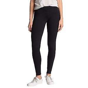 GAP Womens Basic Pant Leggings, True Black, Large US