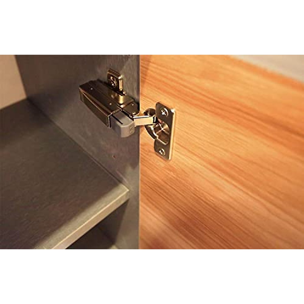 (8 PCS) Blum BLUMOTION 973A0500 Soft and Effortless Self Closing Mechanism for Full Overlay Hinge Application, Made in Austria, Kitchen Hinge Damper, Cabinet Door Soft Close Hinge Buffer
