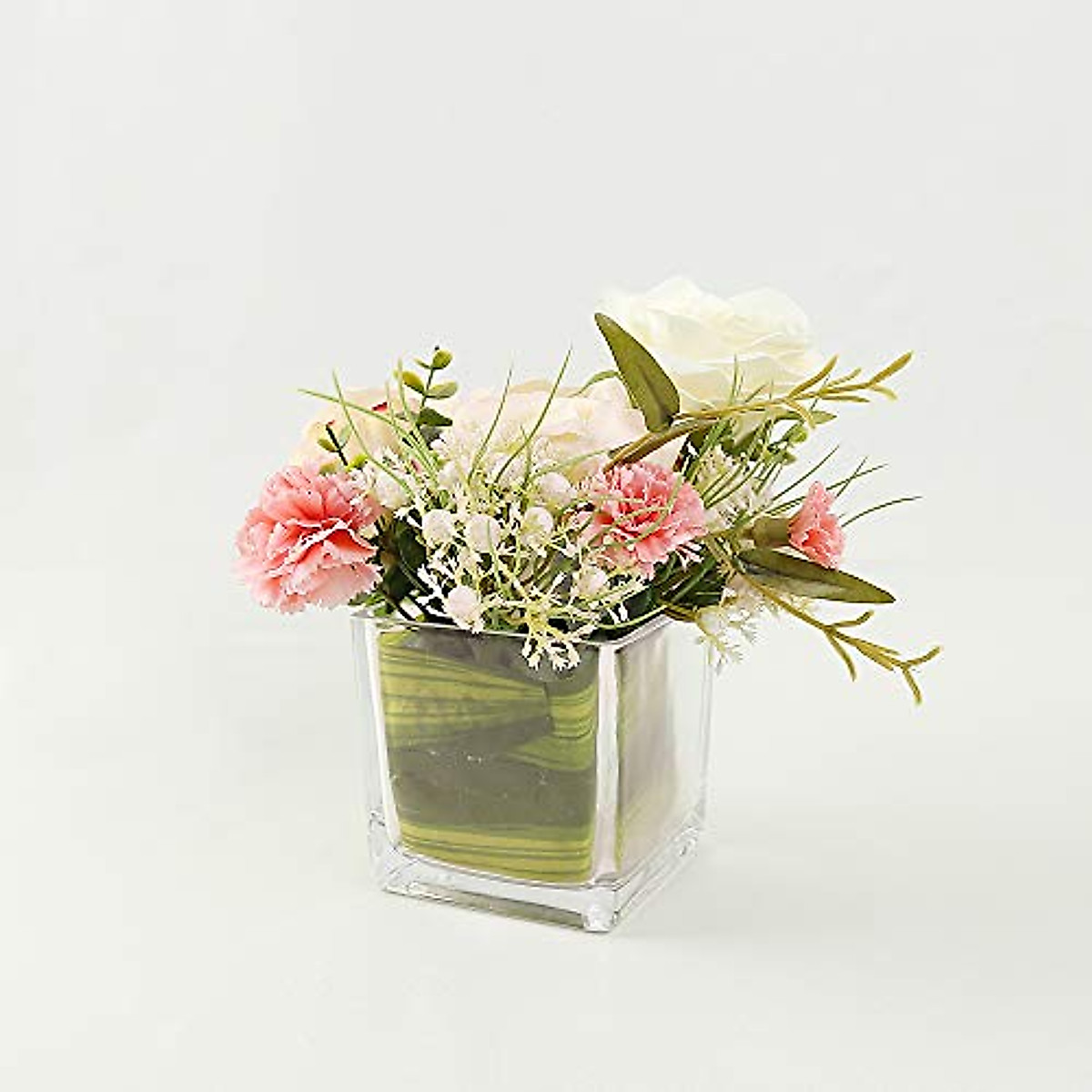 GFCC 8FTX10FT Ivory Backdrop Background for Photography Photo Booth Backdrop for Photoshoot Background Screen Video Recording Parties Curtain