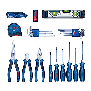 Bosch Professional 1600A016BW Professional Hand Tool Set 40 Pieces