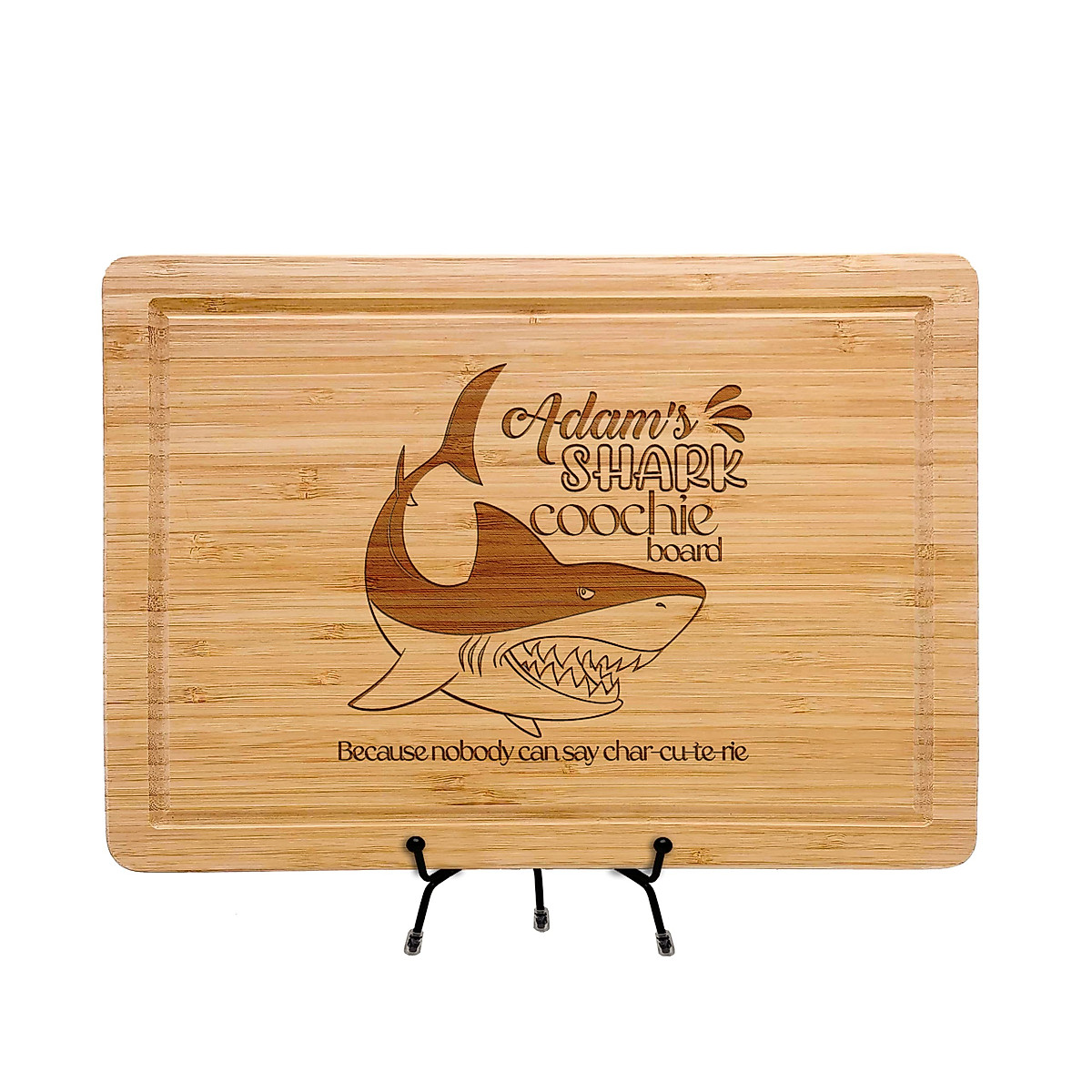 Customizable Shark Board, Shark Cutting Board, Personalized Christmas Gift for Men, Charcuterie Board, Meats and Cheeses Serving Boards, Shark Charcuterie Board