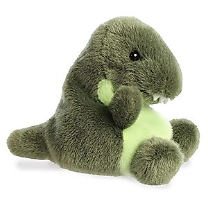 Aurora® Adorable Palm Pals™ Tyranno Rex™ Stuffed Animal - Pocket-Sized Play - Collectable Fun - Green 5 Inches