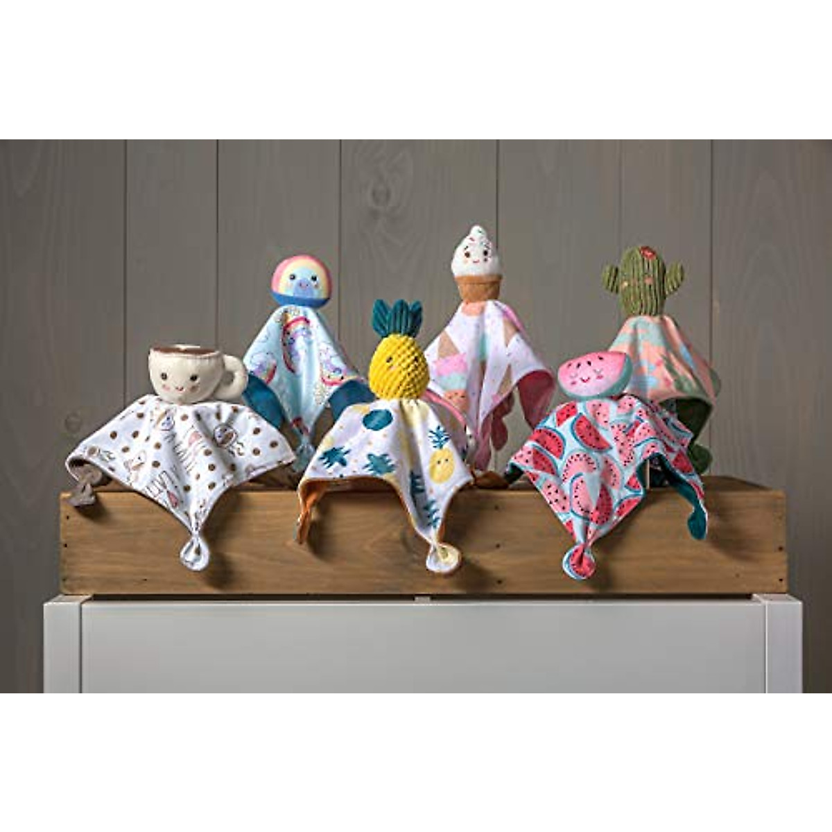 Mary Meyer Soothie Security Blanket, 10 x 10-inches, Sweet Latte