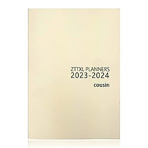 ZTTXL 2023-2024 Daily Planner,Planner content include Yearly Calendar, Monthly Calendar, Weekly Pages, Daily Pages Japanese/A5/January 1, 2023start/Sunday(5.8" x 8.3")