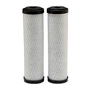 Brita Total 360 Carbon Whole House Water Filter Replacements (BRW2C) | Universal Filtration System Compatibility | NSF Certified to Reduce Chlorine & Sediment | 3-Month Filter Life (2 Pack)