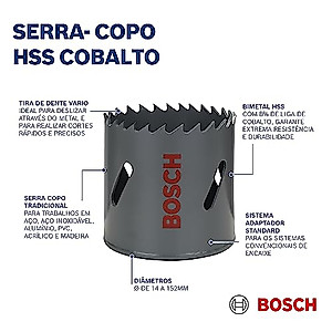 Bosch 2608584140 Holesaw of Hss-Bimetall 17mm