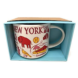 Starbucks Been There Series New York Knickerbocker State Ceramic Mug, 14 Oz