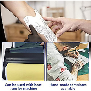 Tattοο Stencil Transfer Paper, 25PCS Ultra HD Tattοο Thermal Stencil Paper, 4 Layers Premium DIY Tattοο Tracing Paper Transfer Kit Supplies, Size A4