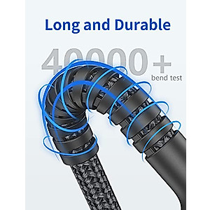 iPhone Charger Cable 2Pack 6FT, Nylon Braided Lightning Cable, [Apple MFi Certified] Fast Charging iPhone Charger Cord Compatible with iPhone 14 13 12 11 Pro Max XR XS X 8 7 6 Plus iPad and More