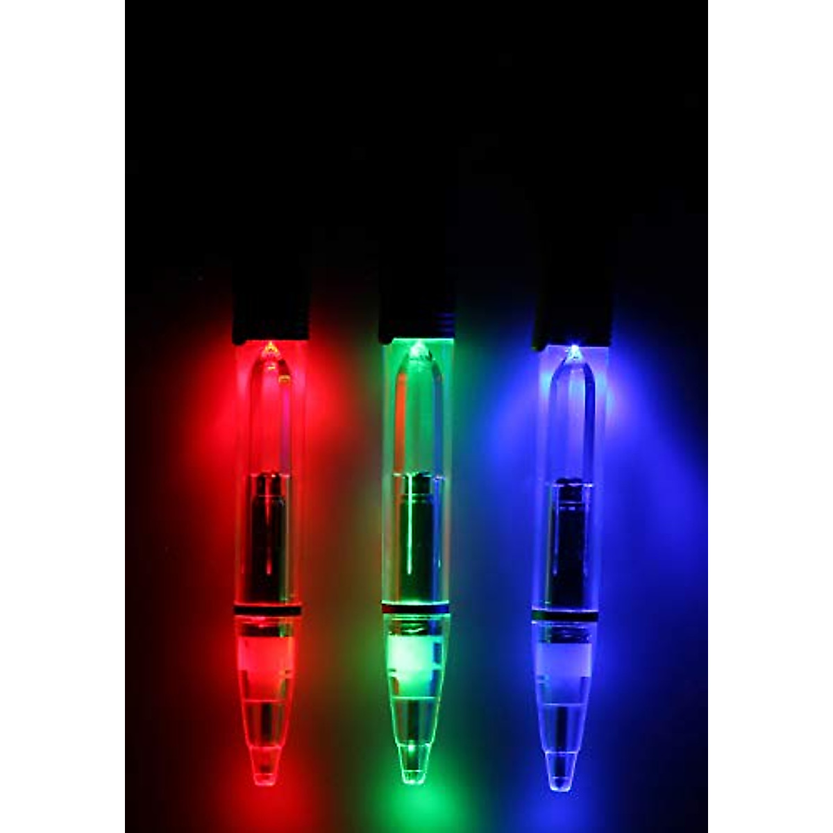 Bioworld Star Wars Light-Up Lightsaber Refillable Ink Pens 3 PC Set - Darth Vader, Skywalker, and Obi-Wan