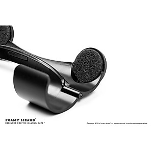 Privacy Shield for Playstation 4 Camera v2.0 by Foamy Lizard ® Protective Concealing Lens Cover for 2016 PS4 Console Camera 2.0 Sensor (NOT compatible with OLD rectangular camera, CAMERA NOT INCLUDED)