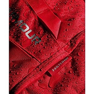 Under Armour unisex-adult Hustle 5.0 Backpack , Red (600)/Silver , One Size Fits All