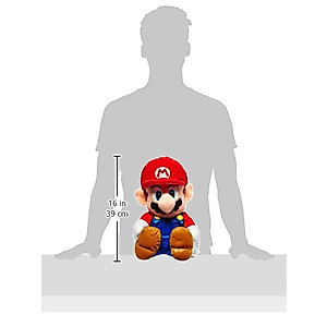 Super Mario Kids Bedding Super Soft Plush Cuddle Pillow Buddy, One Size, By Franco